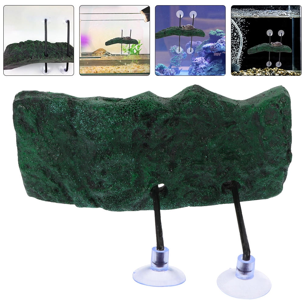 COMPUKAS 1 Set Turtle Tank Accessories Basking Platforms in Green for ...