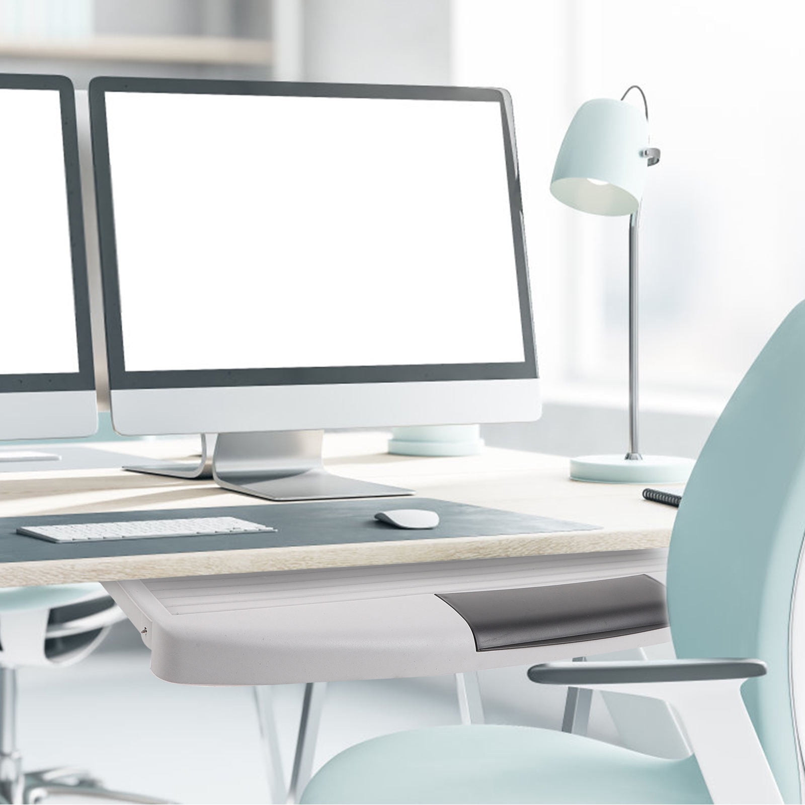 COMPUKAS 1 Set Commercial Keyboard Tray Easy Sliding for Home Use and ...