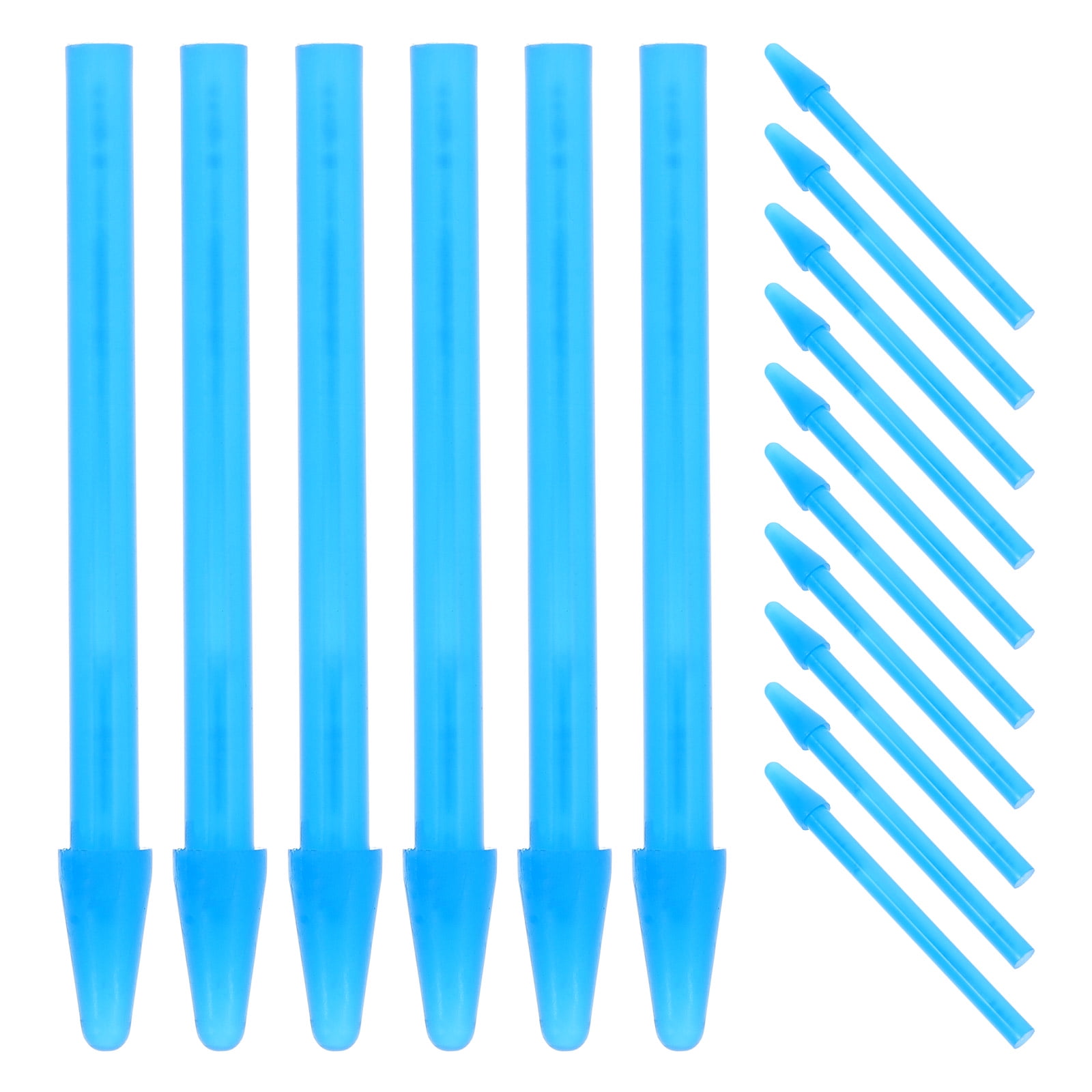 COMPUKAS Blue Microcentrifuge Tubes Plastic 100Pcs 2.95X0.20X0.20In ...