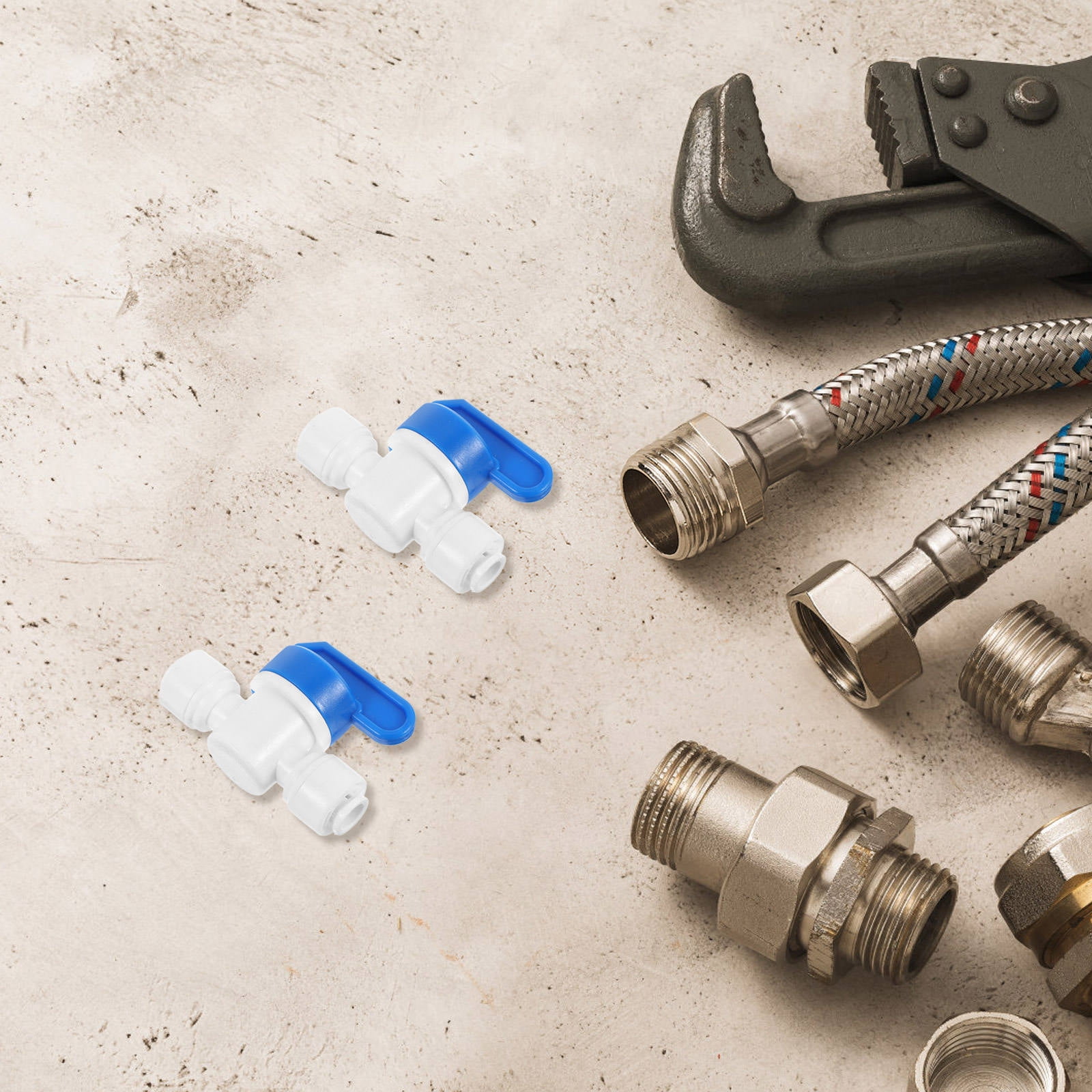 COMPUKAS 10Pcs Small Water Purifier Valve with Fluid Transfer Function ...