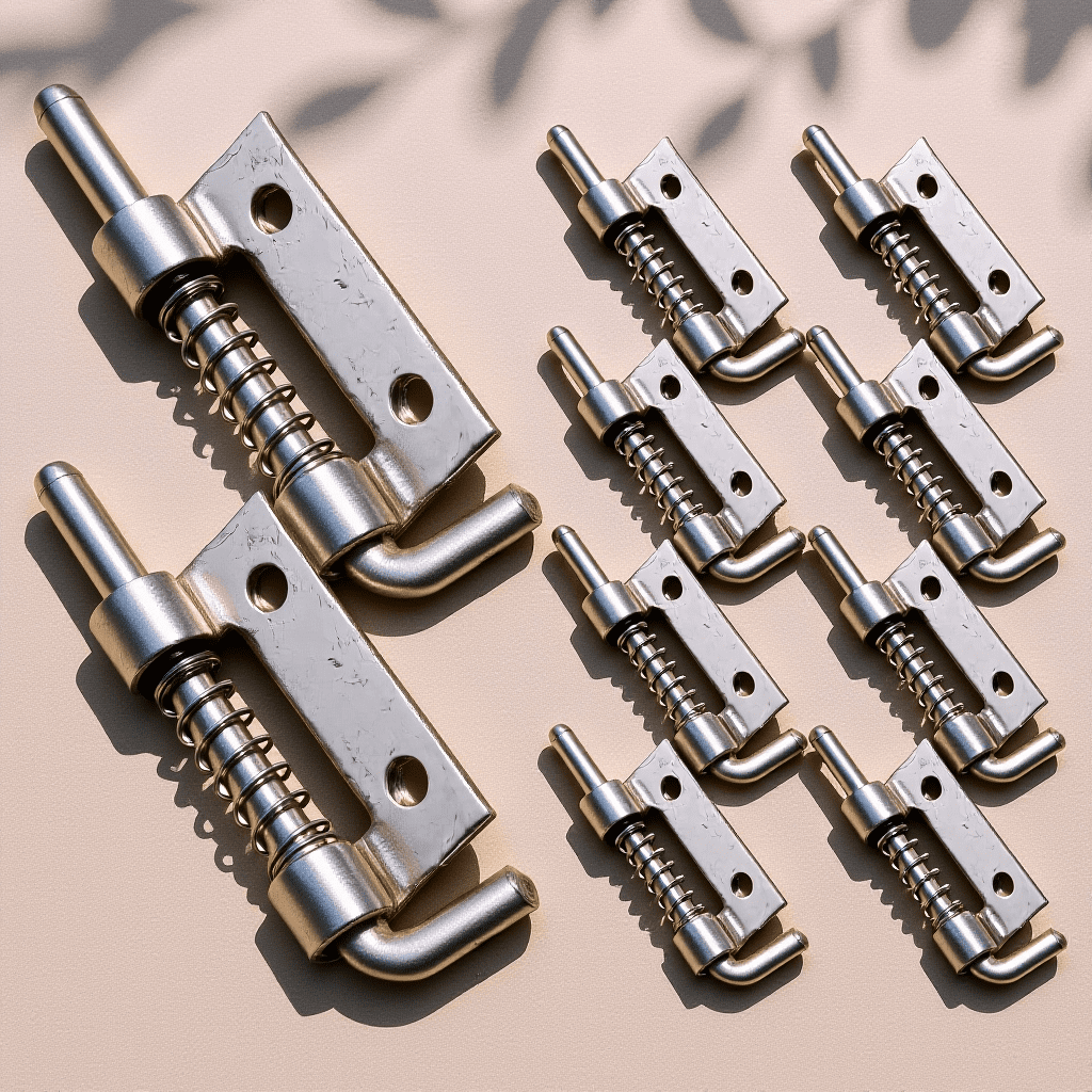 COMPUKAS 10Pcs Trailer Door Latch Bolts Galvanized Iron for Homeowners ...
