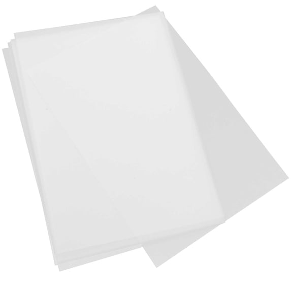 COMPUKAS 10Pcs White Translucent Fine Ground Heat Shrinkable Sheet for ...