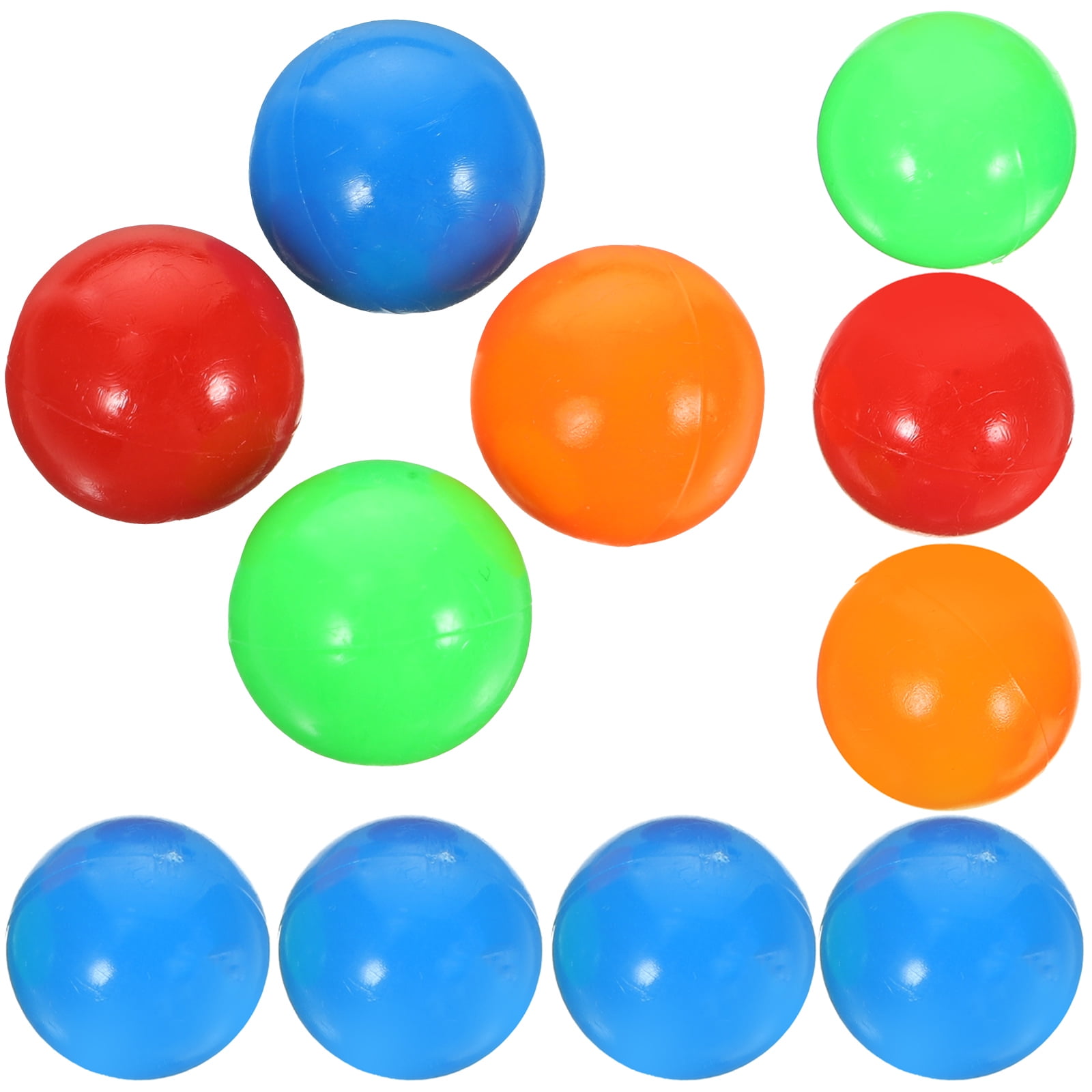 COMPUKAS 120Pcs Small Balls for Games Plastic Material for Toy and ...