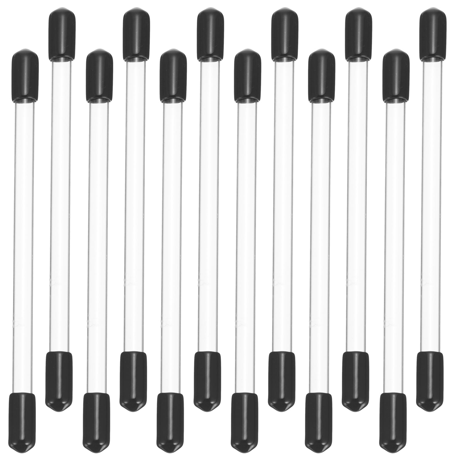 COMPUKAS 12Set Scent Sticks Holder Incense Tube Portable for Religious ...