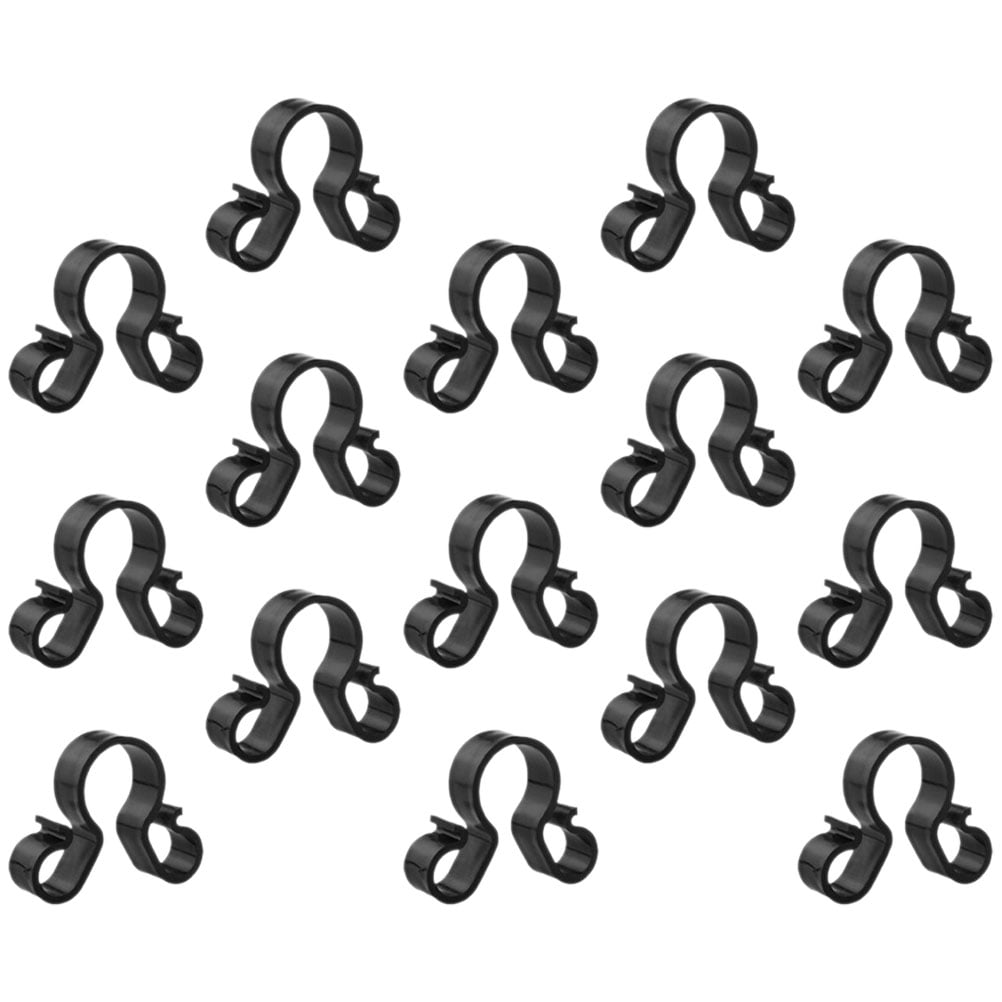 COMPUKAS 15pcs Bottle Safety Clips Black Plastic for Event Planning ...