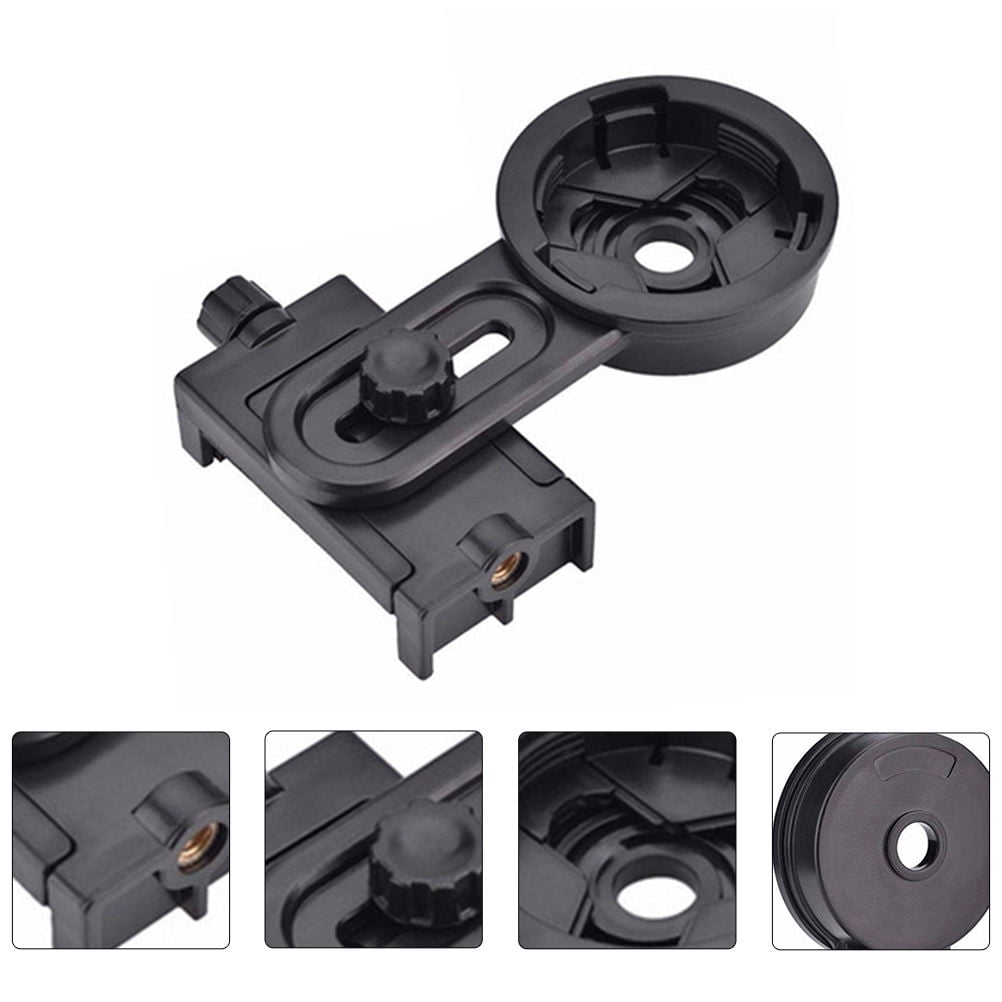 COMPUKAS Microscope Cell Phone Adapter Telescope Mount Plastic 1Set ...