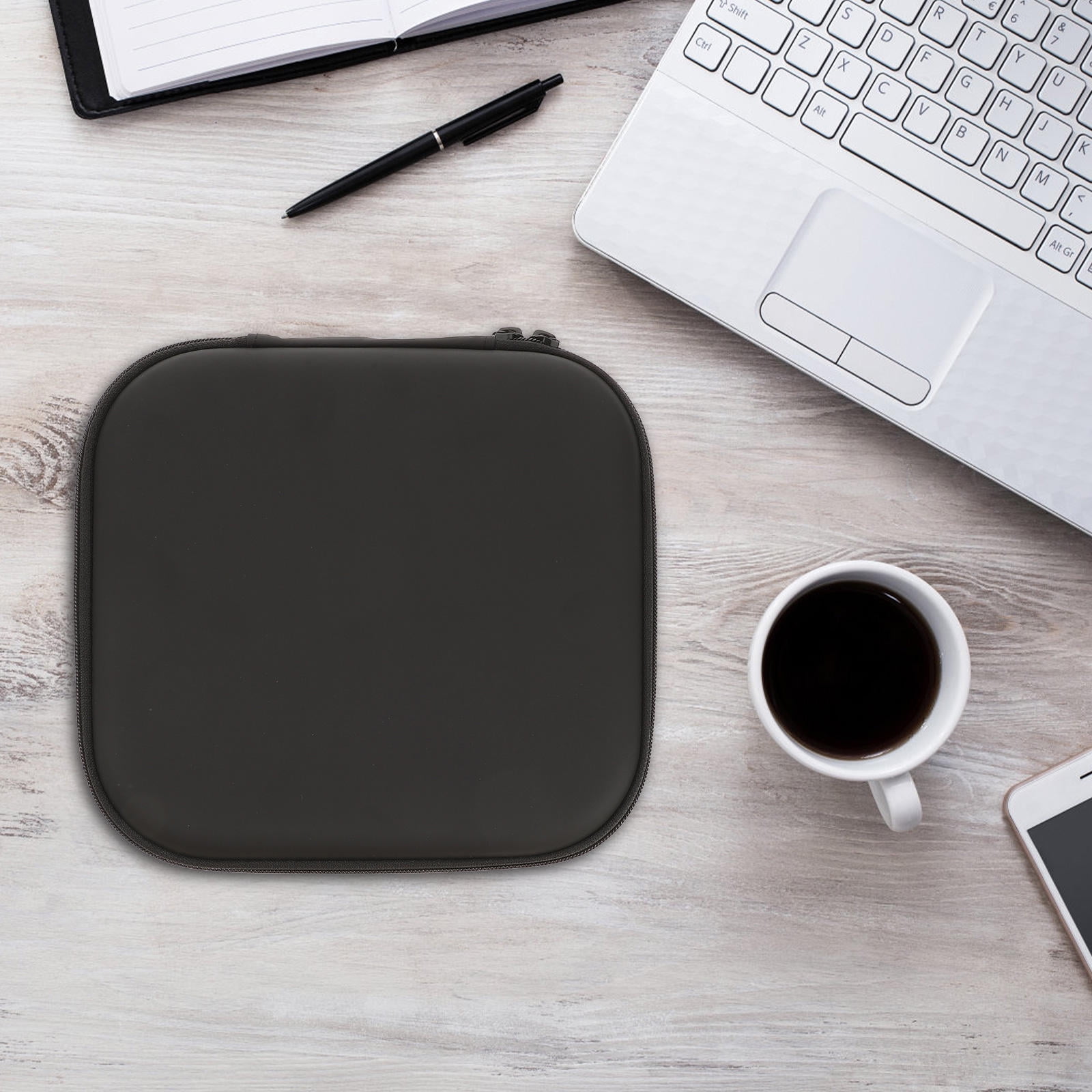 COMPUKAS 1Pack Professional Design Black Nylon Computer Storage Mini ...