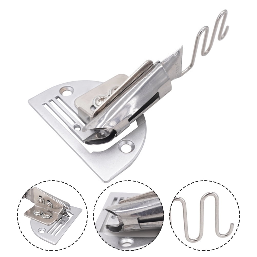 COMPUKAS 1Pack Sewing Machine Binder Stainless Steel Industrial Part for Tailors Silver Color ...