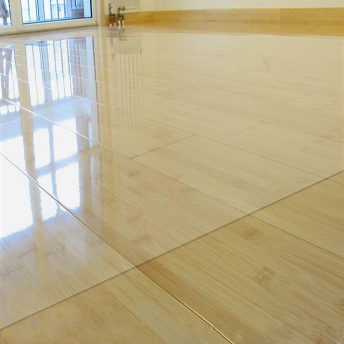 COMPUKAS 1Pack Wear Resistant Floor Mat 90X23.6In for Hardwood Floors ...