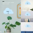 COMPUKAS 1Pc Nordic Style Cloud Shaped Clock Blue Desktop Clock with ...