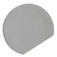 COMPUKAS 1Pc Simple Design Silicone Placemat Light Grey for Table ...