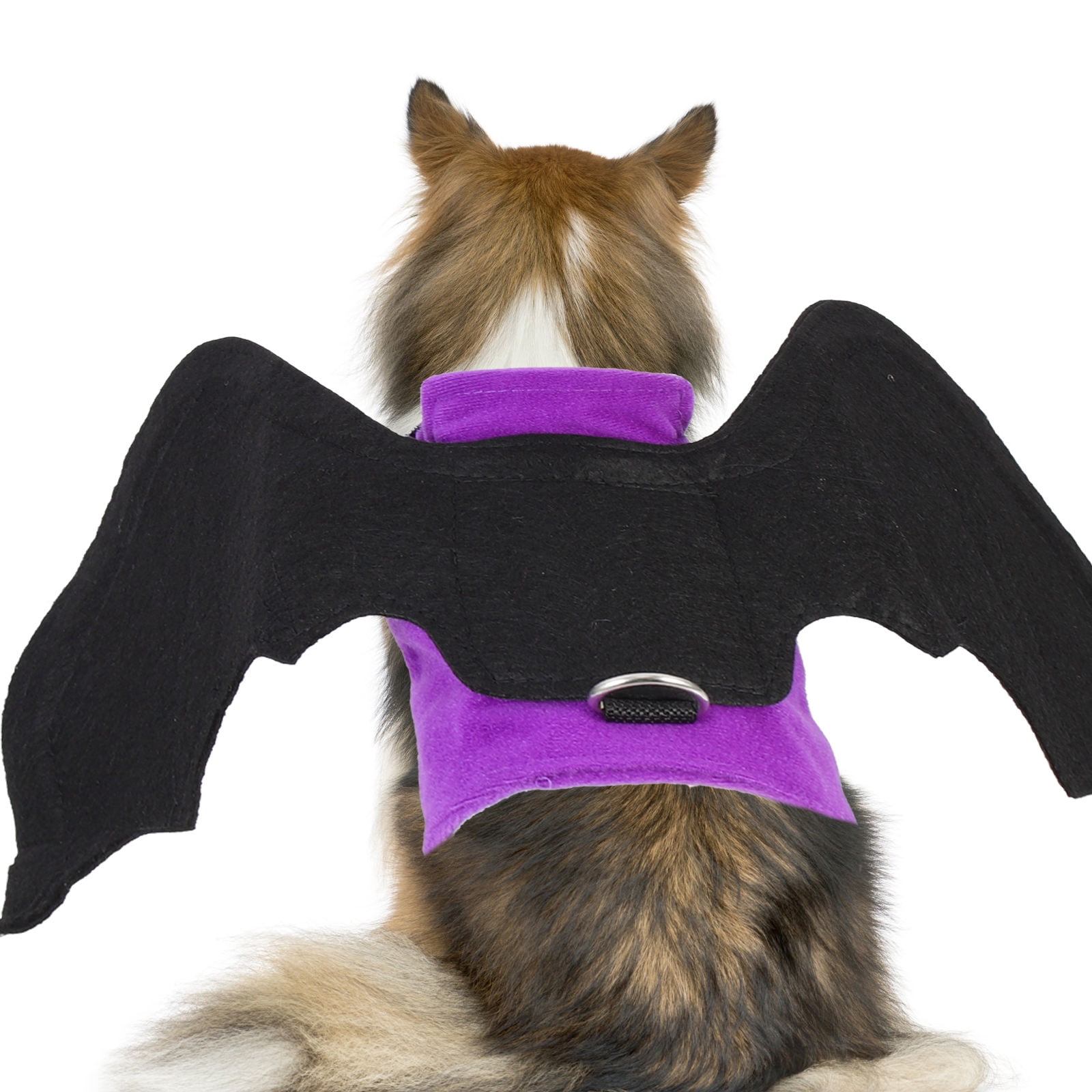 COMPUKAS 1Pcs Bat Costume Purple Cloth Bat Shape for Friends with Pets ...