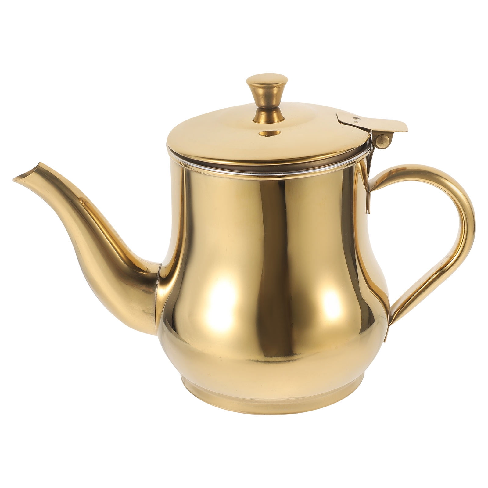 COMPUKAS Household Golden Oil Strainer Pot for Cooking and Pouring ...