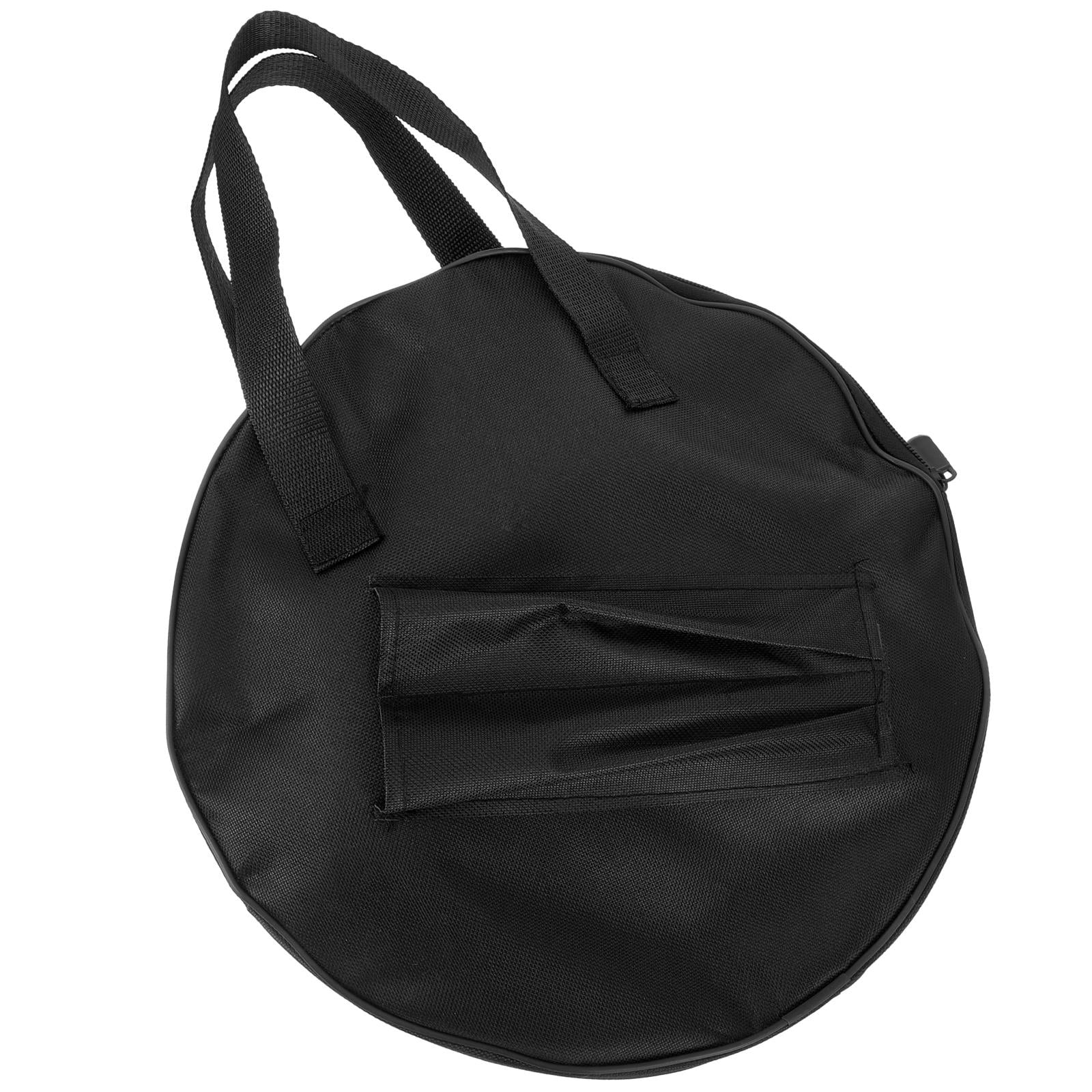 COMPUKAS Dumb Drum Bag Black Percussion Instrument Drumstick Storage ...