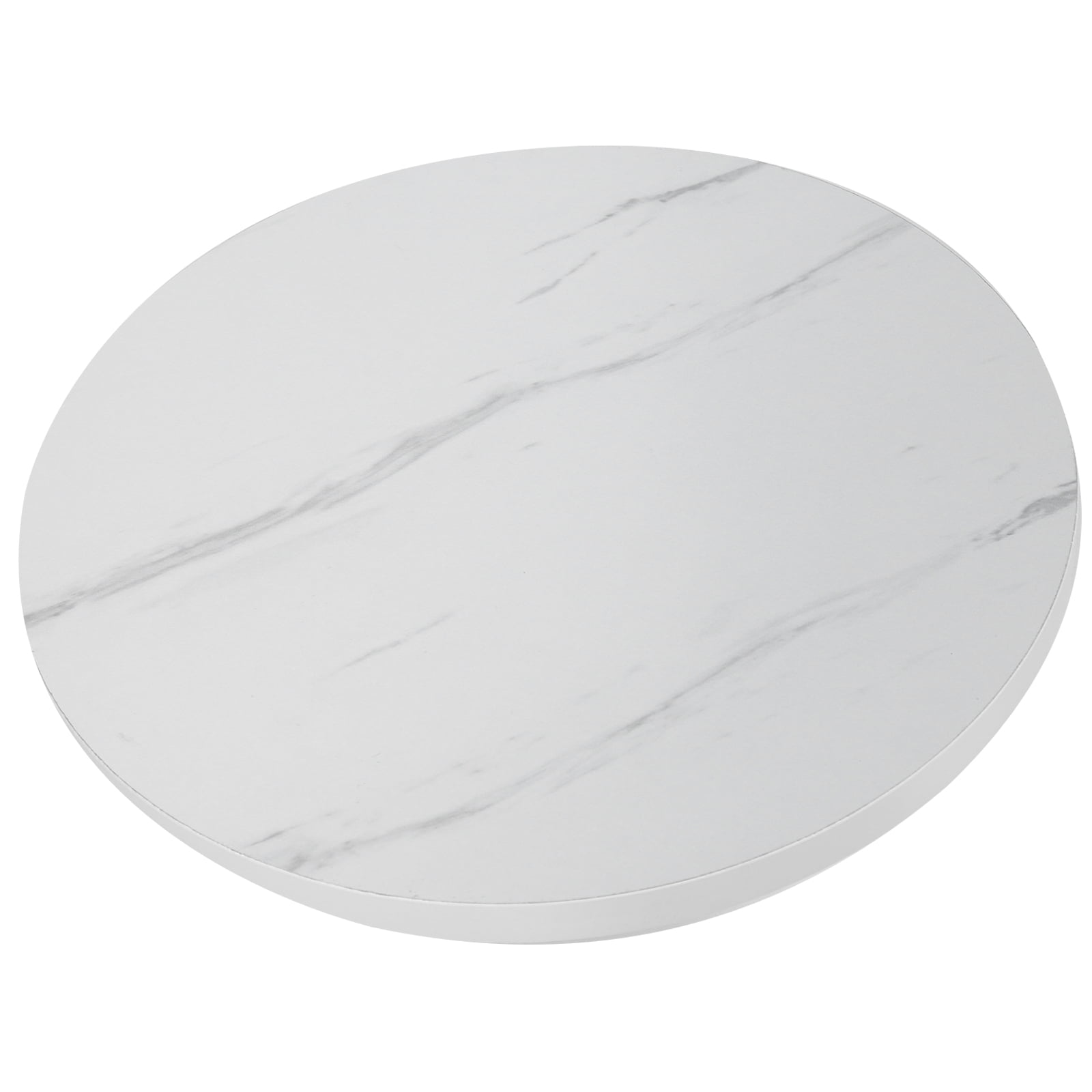 COMPUKAS 1Set Heavy Duty Turntable Wooden Board with Marble Texture for ...