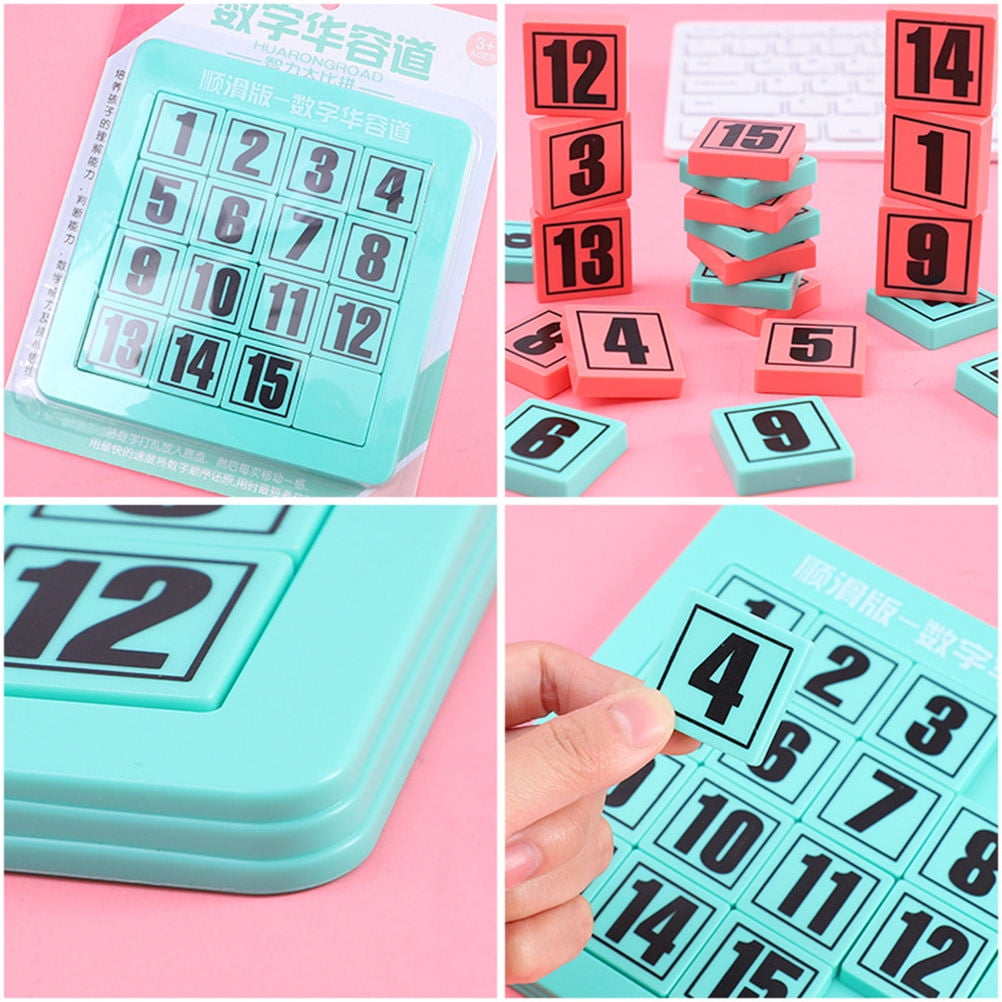 COMPUKAS 1Set Number Puzzles Numerals Puzzle Toy for Kids Creativity ...