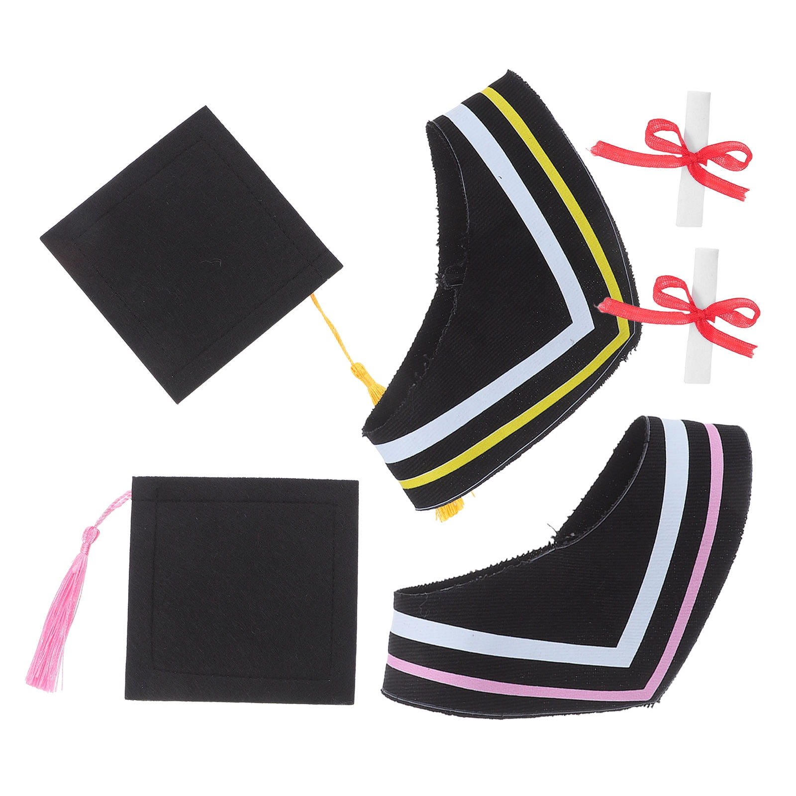 COMPUKAS 2 Sets Assorted Color Graduation Bear Costume With Grad Bear ...