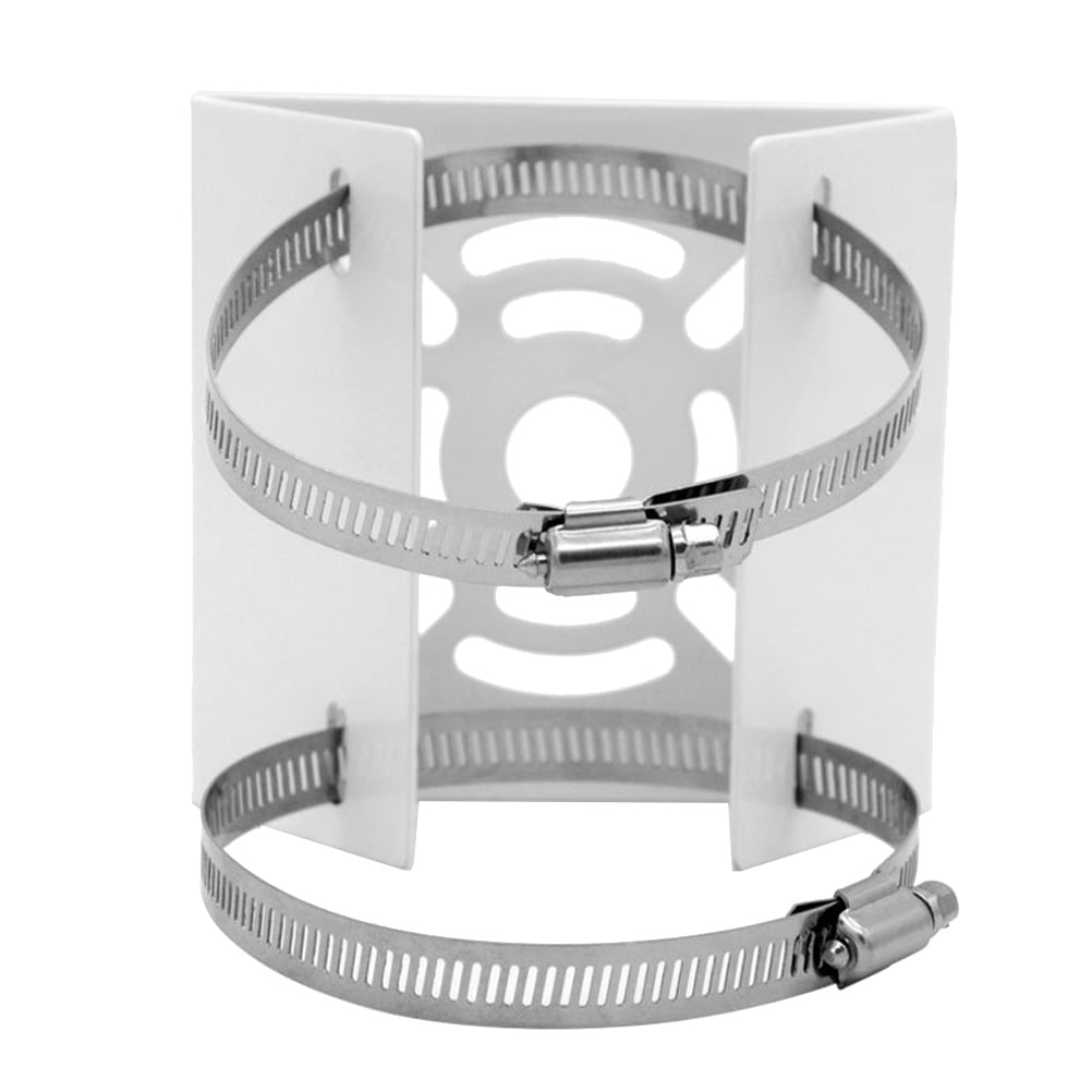 COMPUKAS 2 Sets Metal Security Camera Bracket Silver Universal Design ...