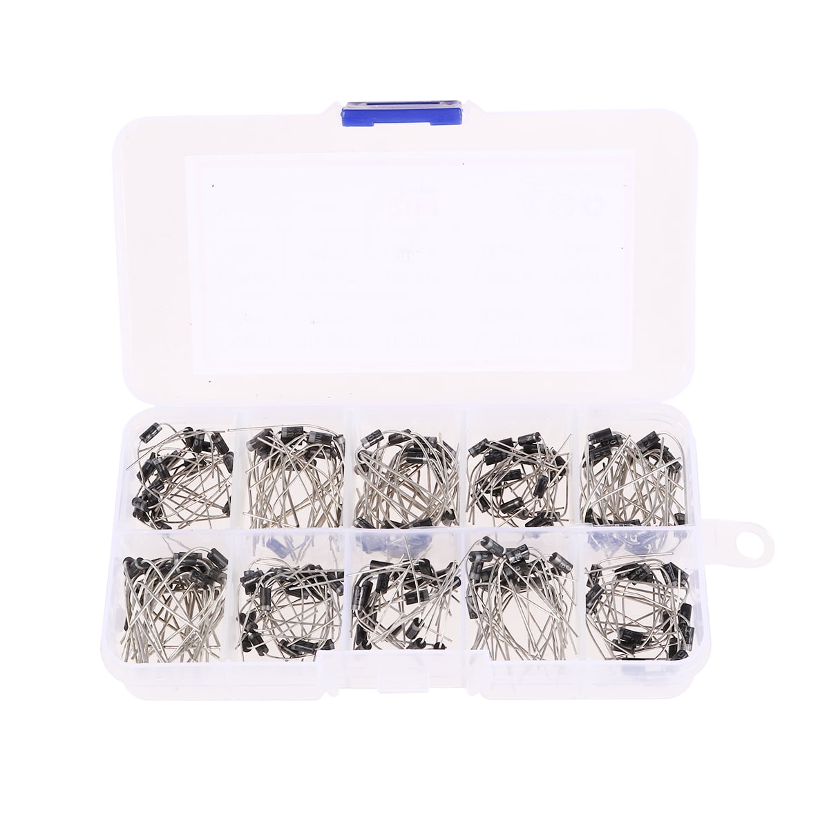 COMPUKAS 200Pcs Diode Lights Assortment Silicon Signal Diode Electronic ...