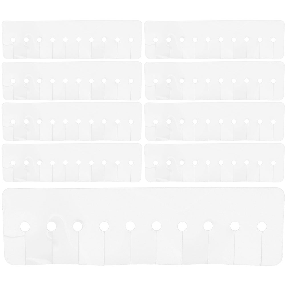 COMPUKAS 20Pcs Clear Heat Shield Guards for Hair Extension with ...