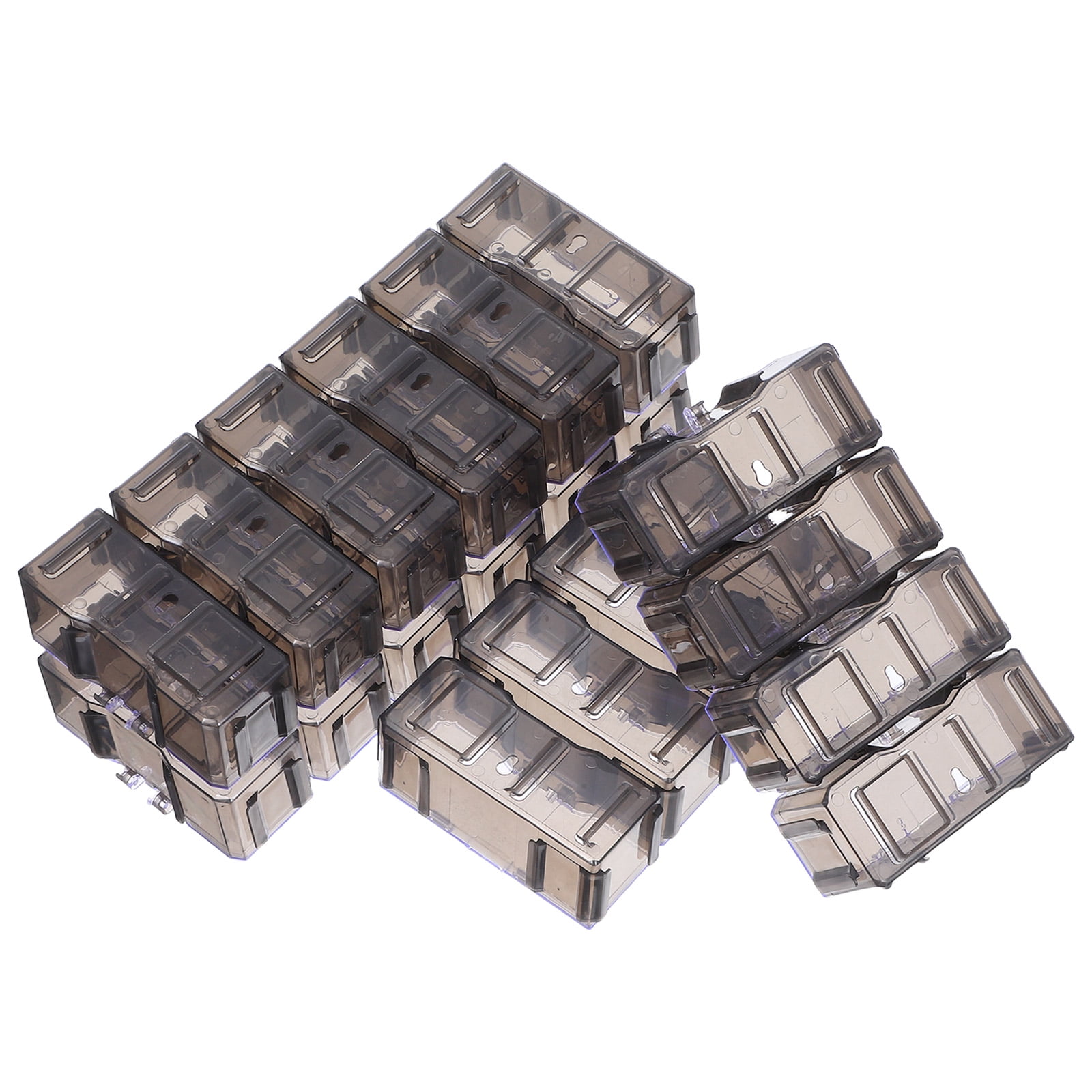COMPUKAS 20pcs Toy Car Storage Box With Rectangular Shape For ...