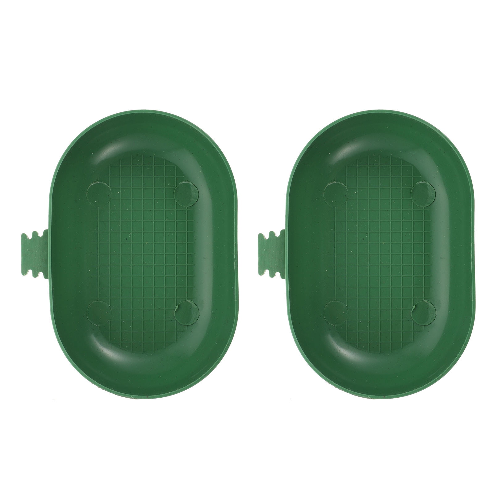 COMPUKAS 2Pcs Parrot Washing Boxes Plastic Green for Other Birds Care ...