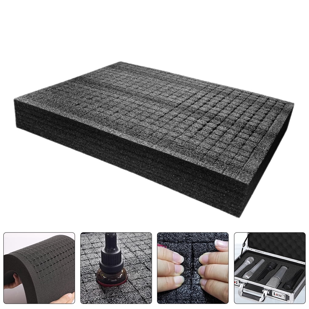 COMPUKAS 2Set Black PE Foam Insert for Shock Absorption and Daily Use ...