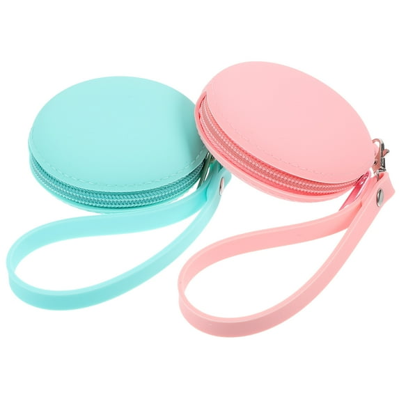 COMPUKAS 2Set Silicone Earbud Pouch Assorted Color for Travel Use with ...