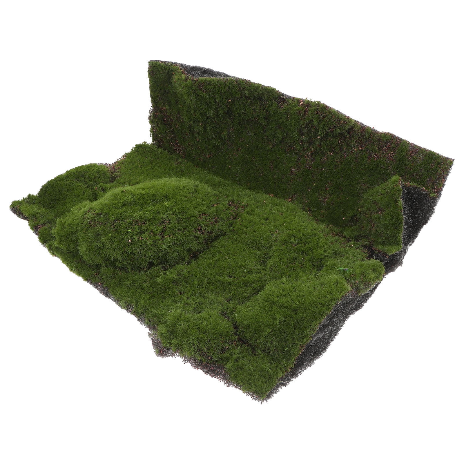 COMPUKAS 30x30x1.4in 1Pcs Artificial Moss Mat Pearl Cotton Square For ...