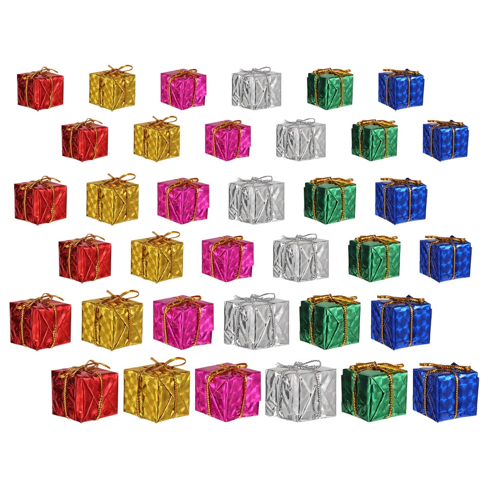 COMPUKAS Gift Box Shape Hanging Ornaments Decorative Ornaments Foams ...