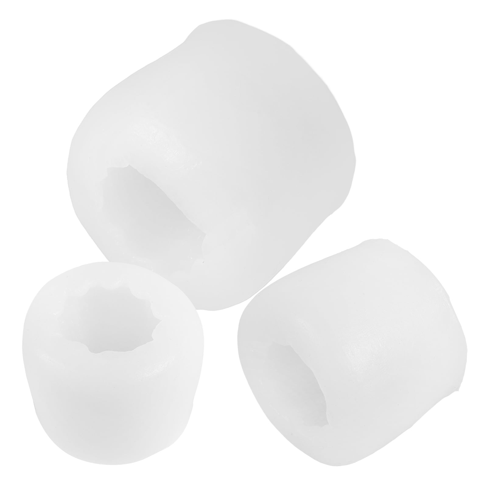 COMPUKAS 3-Piece Transparent Silicone Jelly Mold Set for Pumpkin ...