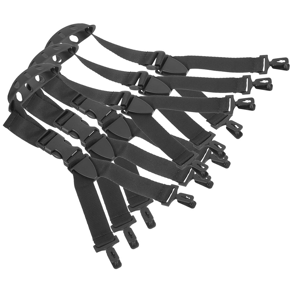COMPUKAS 3Pack Black Nylon Hat Bands for Workers Universal Hard Hat ...
