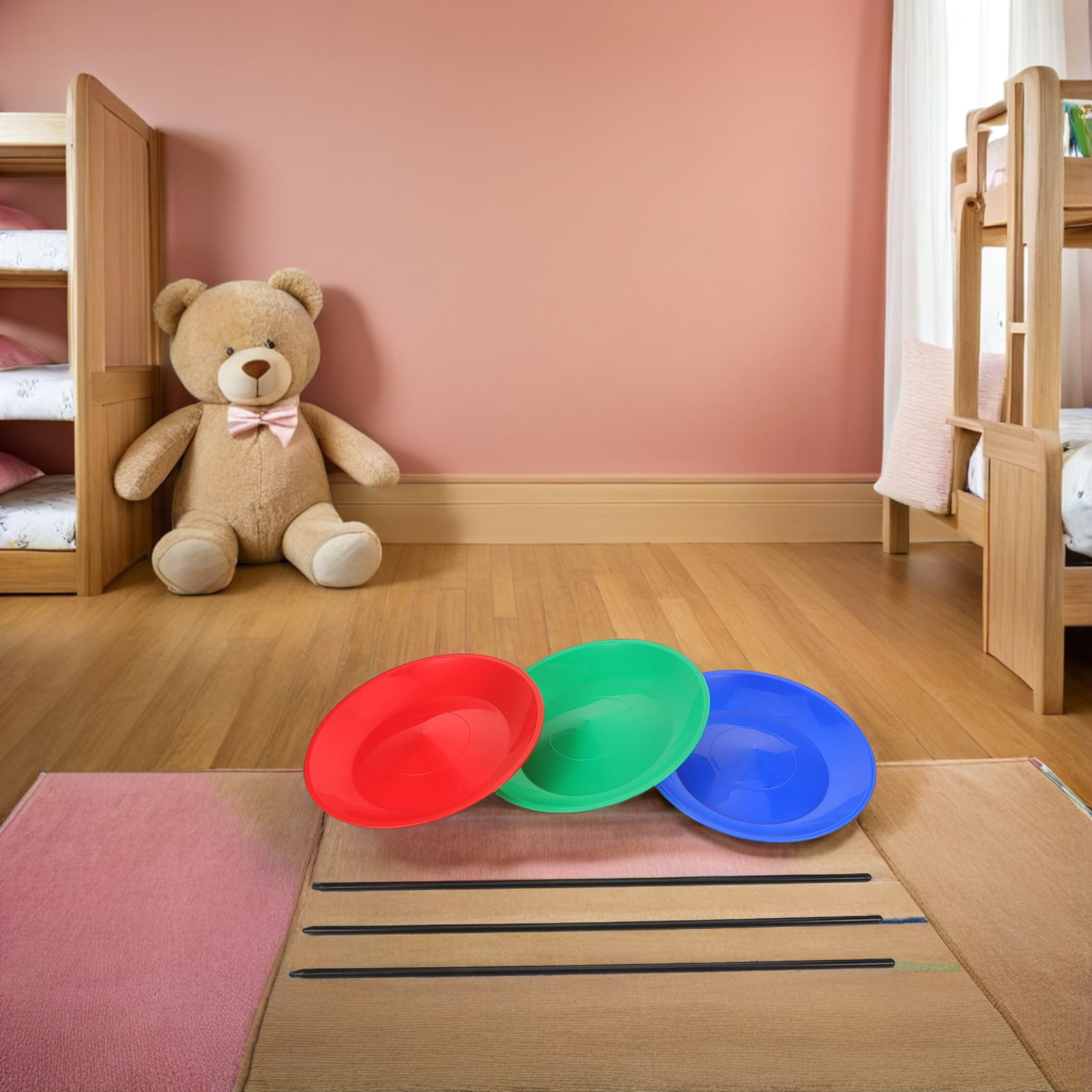 COMPUKAS 3Pcs Juggling Performance Toy Assorted Color for Performers in ...