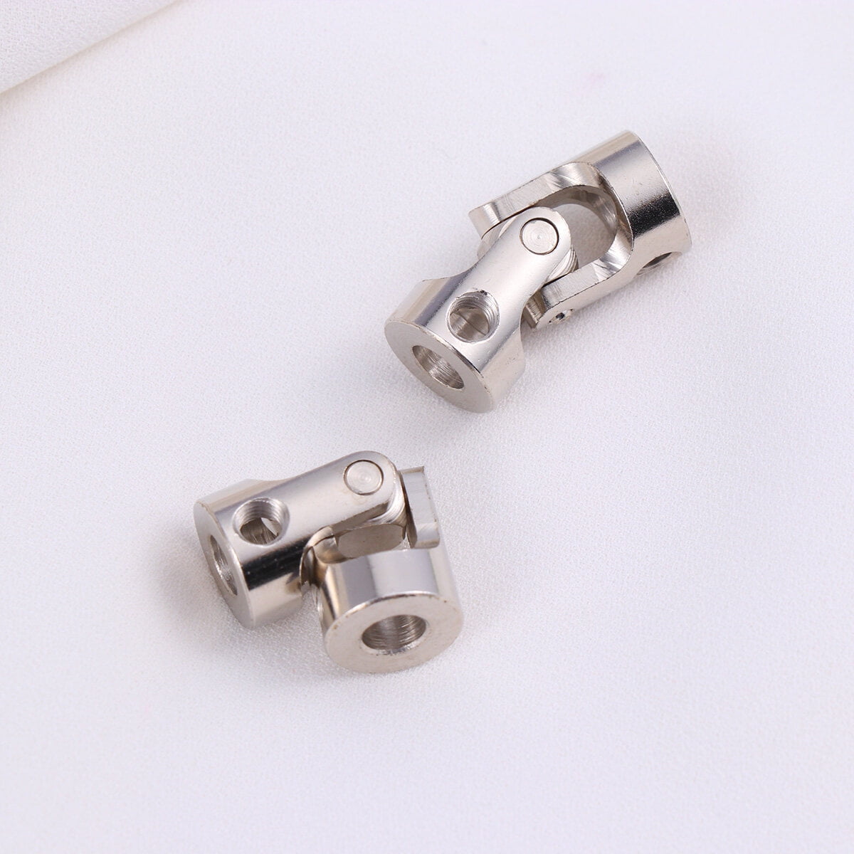 COMPUKAS 5 Pcs Silver Shaft Coupling RC Accessory with Vibration ...