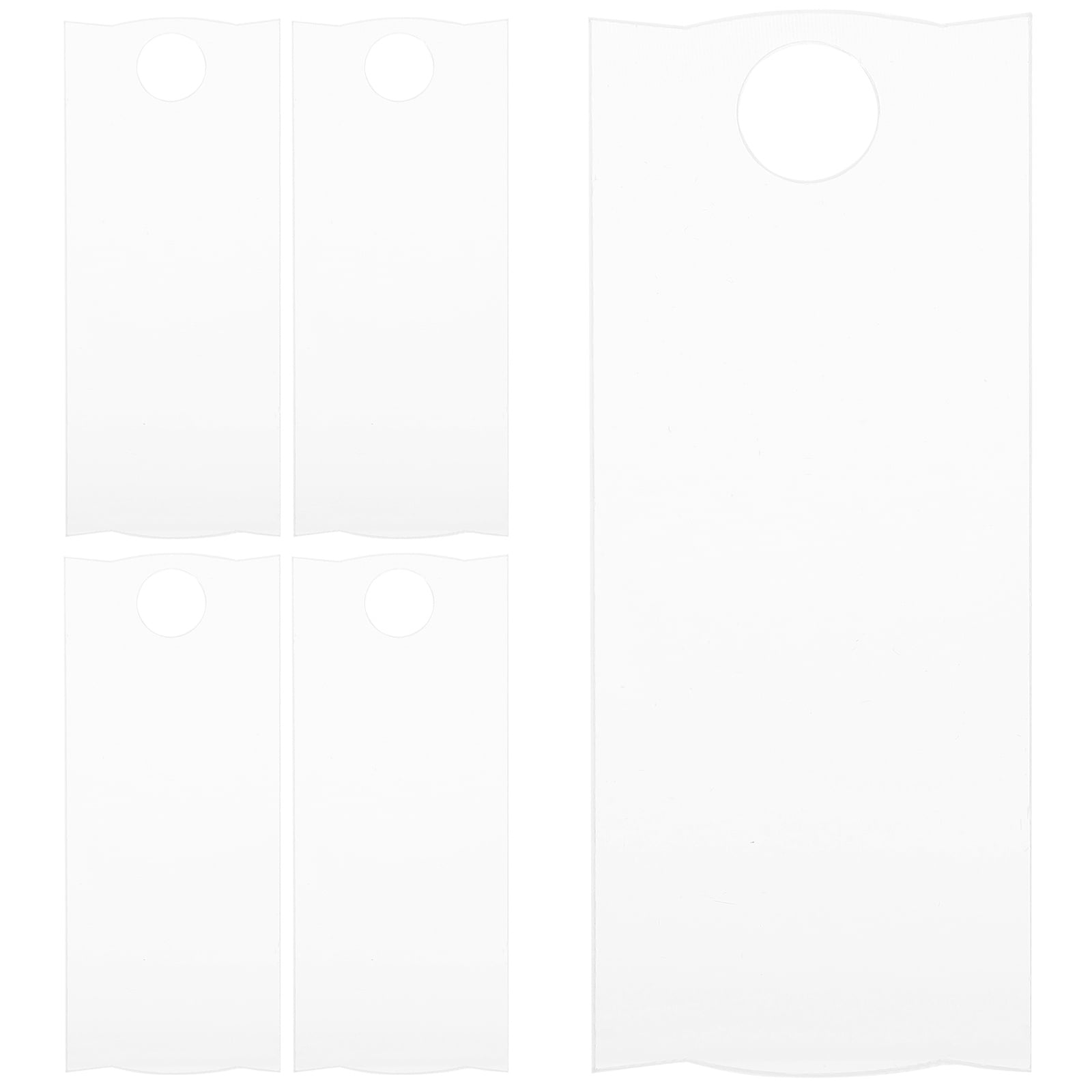 COMPUKAS Set of 5 Acrylic Tumbler Name Tags for Office and Coffee Shop ...