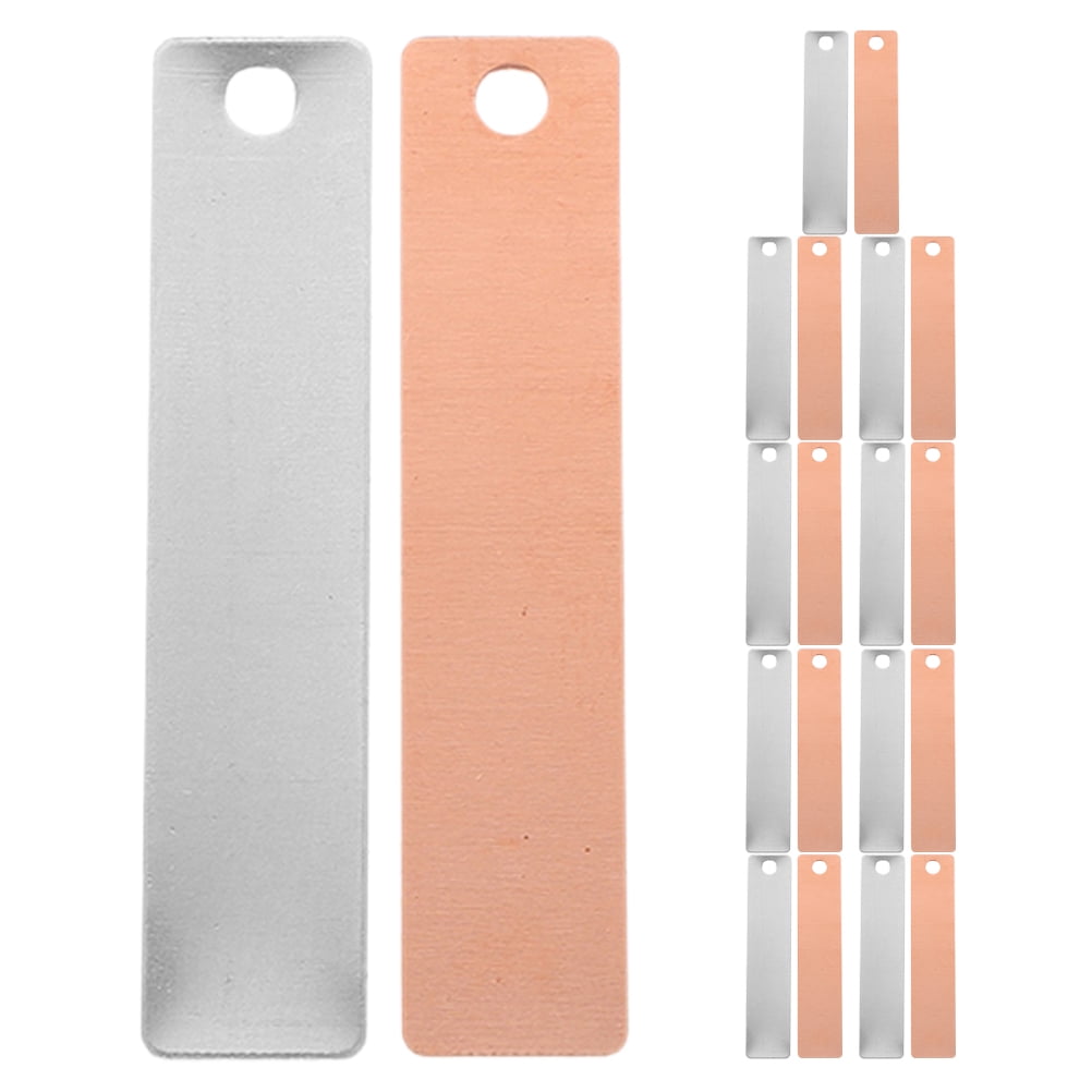 COMPUKAS 8 Pairs of Copper Anode Sheet for Students Learning Science ...