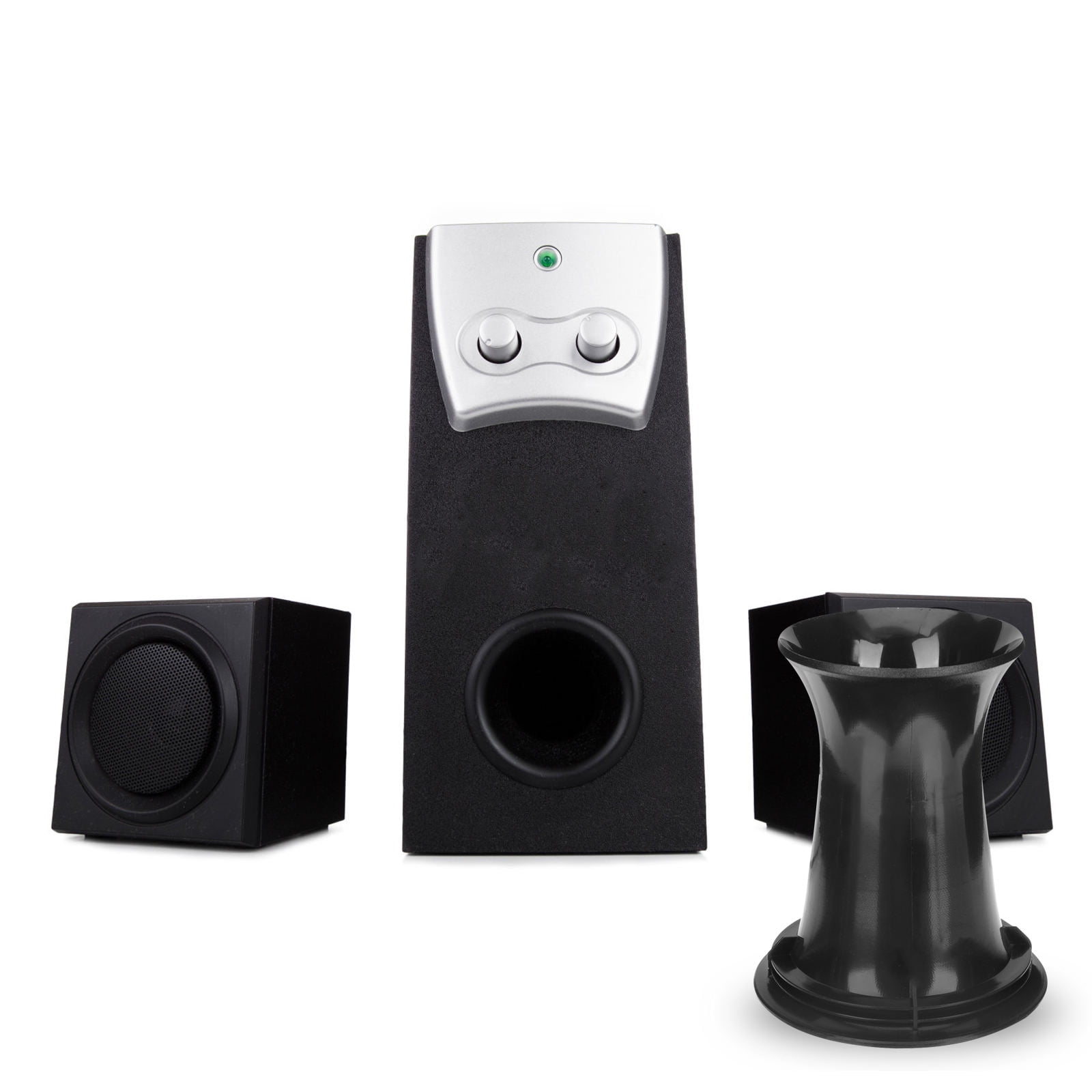 COMPUKAS 8pcs Speaker Voice Tube Outlet Plastic Black Speaker ...