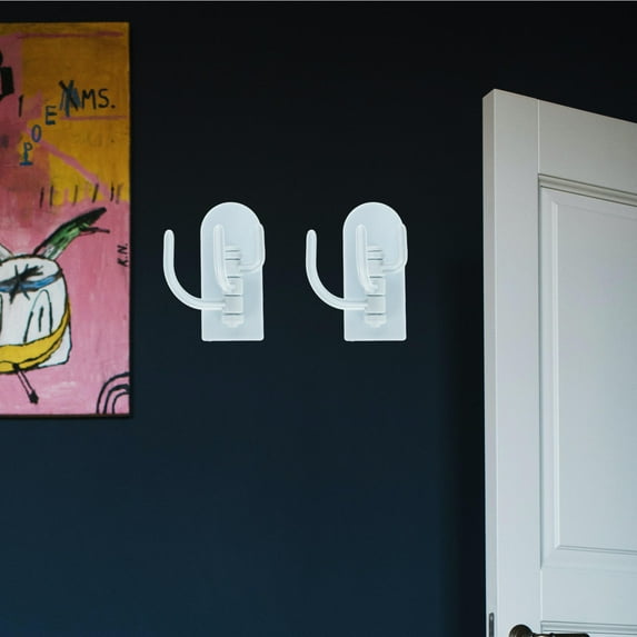 COMPUKAS ABS Multifunctional Wall Mounted Hook Holder for Towel Storage ...