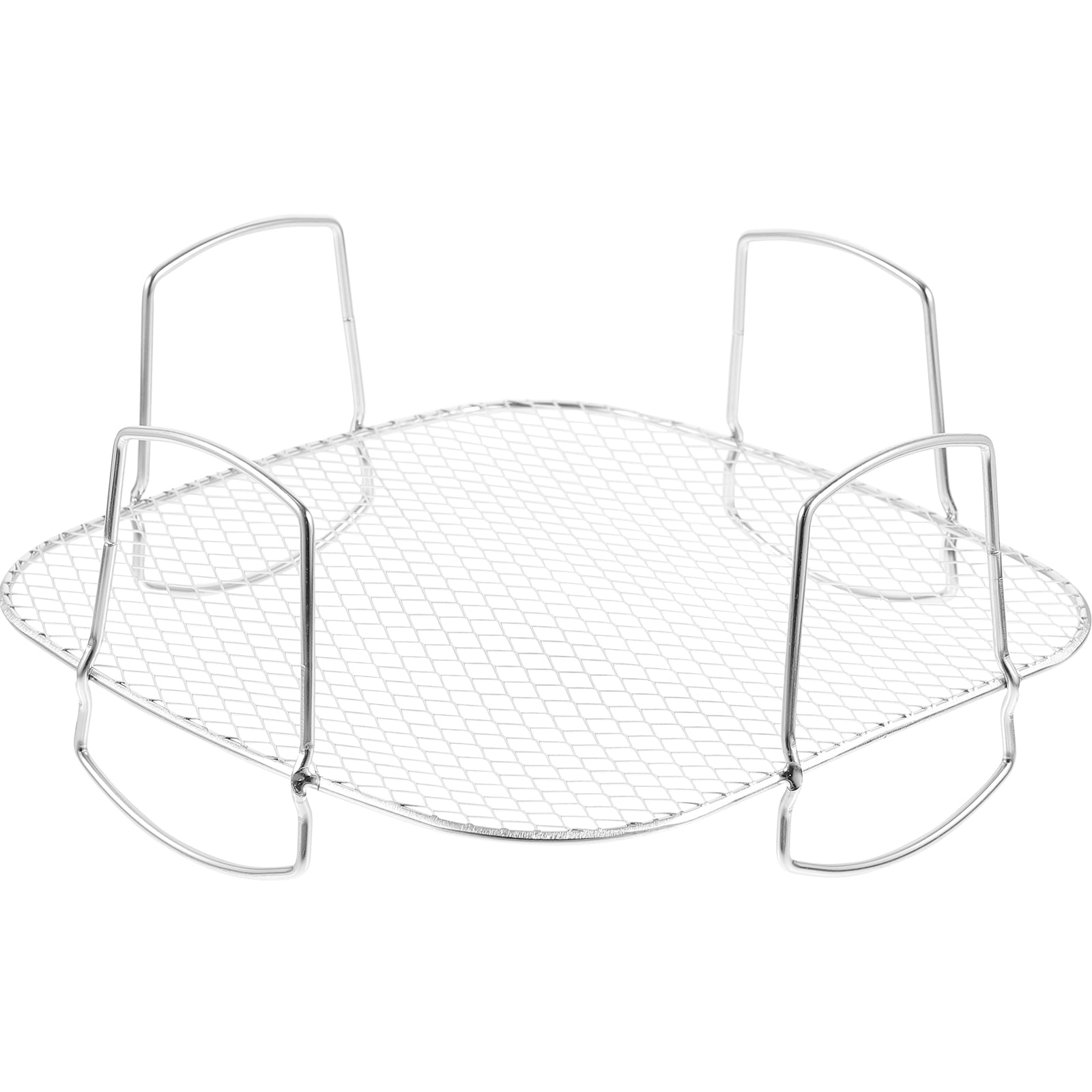 COMPUKAS Air Fryer Supplies Air Fryer Racks Silver 304 Stainless Steel ...