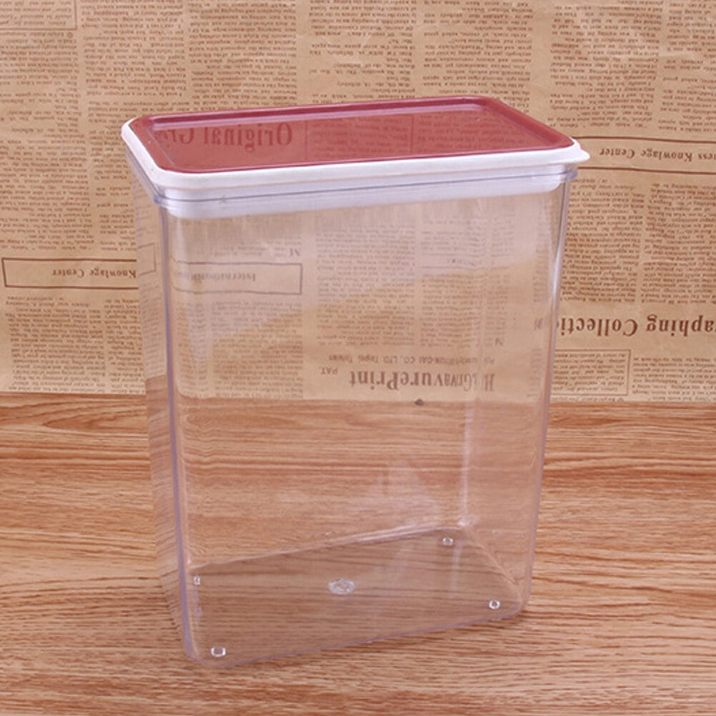 COMPUKAS Air Sealed Containers Dry Food Canister Transparent Design for ...