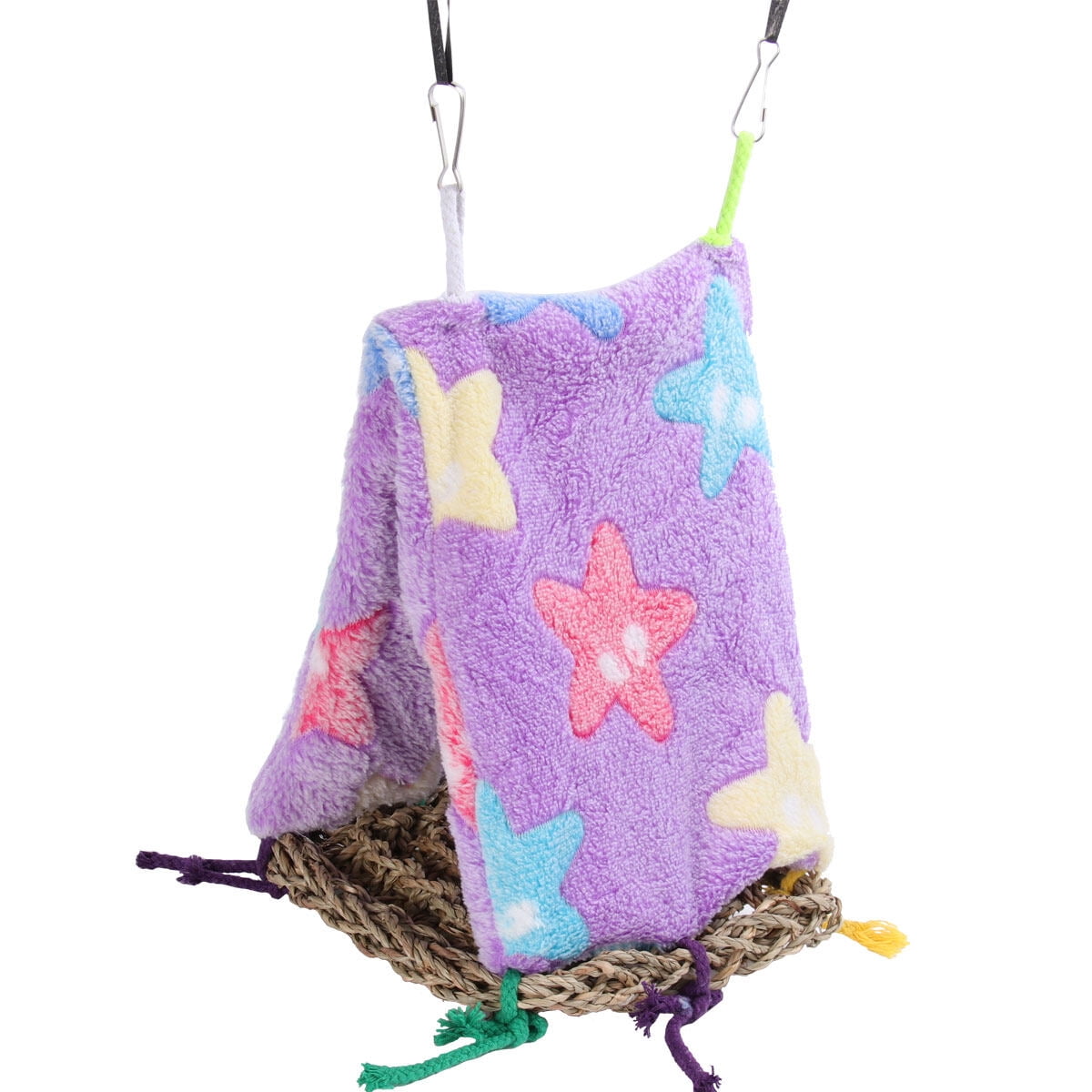 COMPUKAS Bird Hammock For Parrots Bird Tent Plush Random Style 1Pack ...