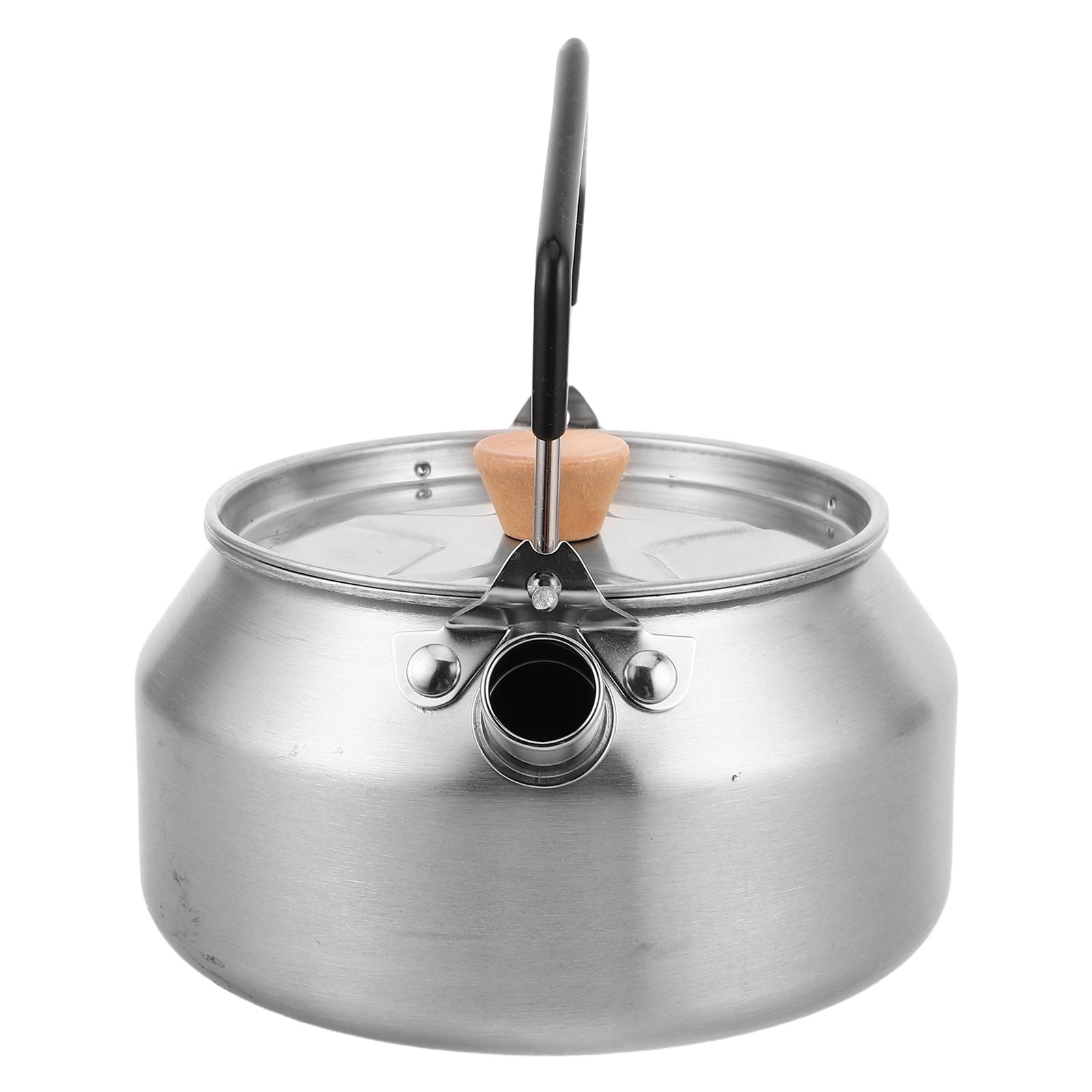 COMPUKAS Camping Kettle For Boiling Water Portable Outdoor Stainless ...