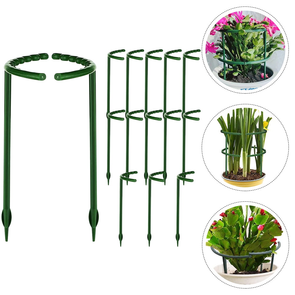 COMPUKAS Climbing Plants Trellis 15Pcs Half Circle Orchid Flower ...