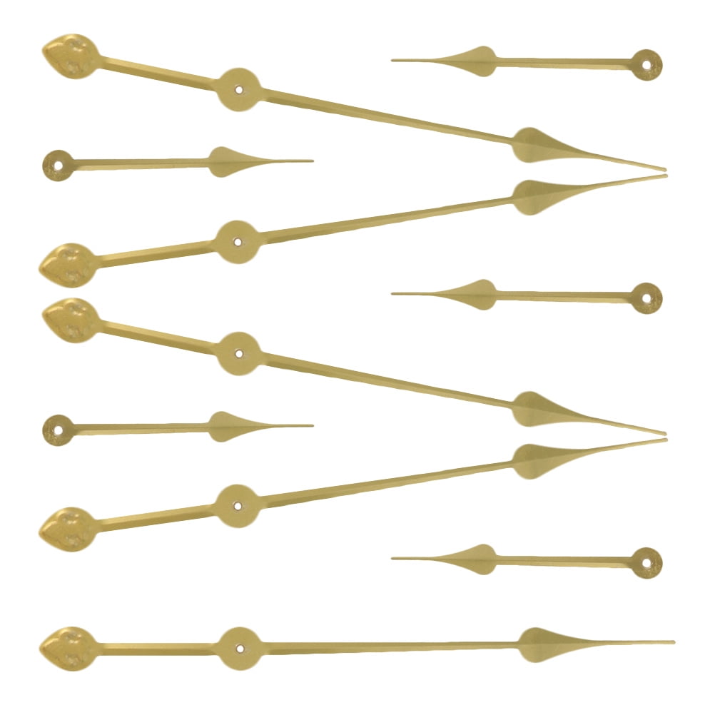 COMPUKAS Clock Hand 5Sets Aluminium Golden for Diy Projects and Home ...