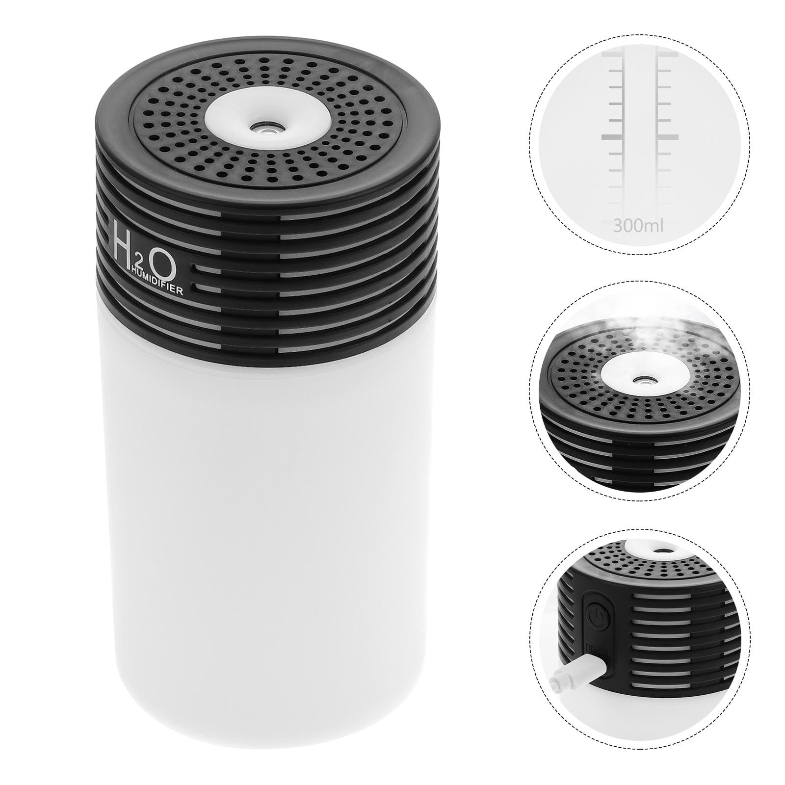 COMPUKAS Cool Mini Humidifier 1Set Black Abs Pet Electronic Elements ...