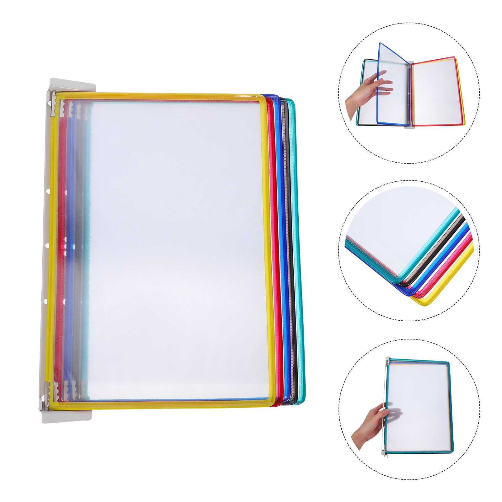 COMPUKAS File Display Folder Hanging Five Layer File Rack Multi Iron ...