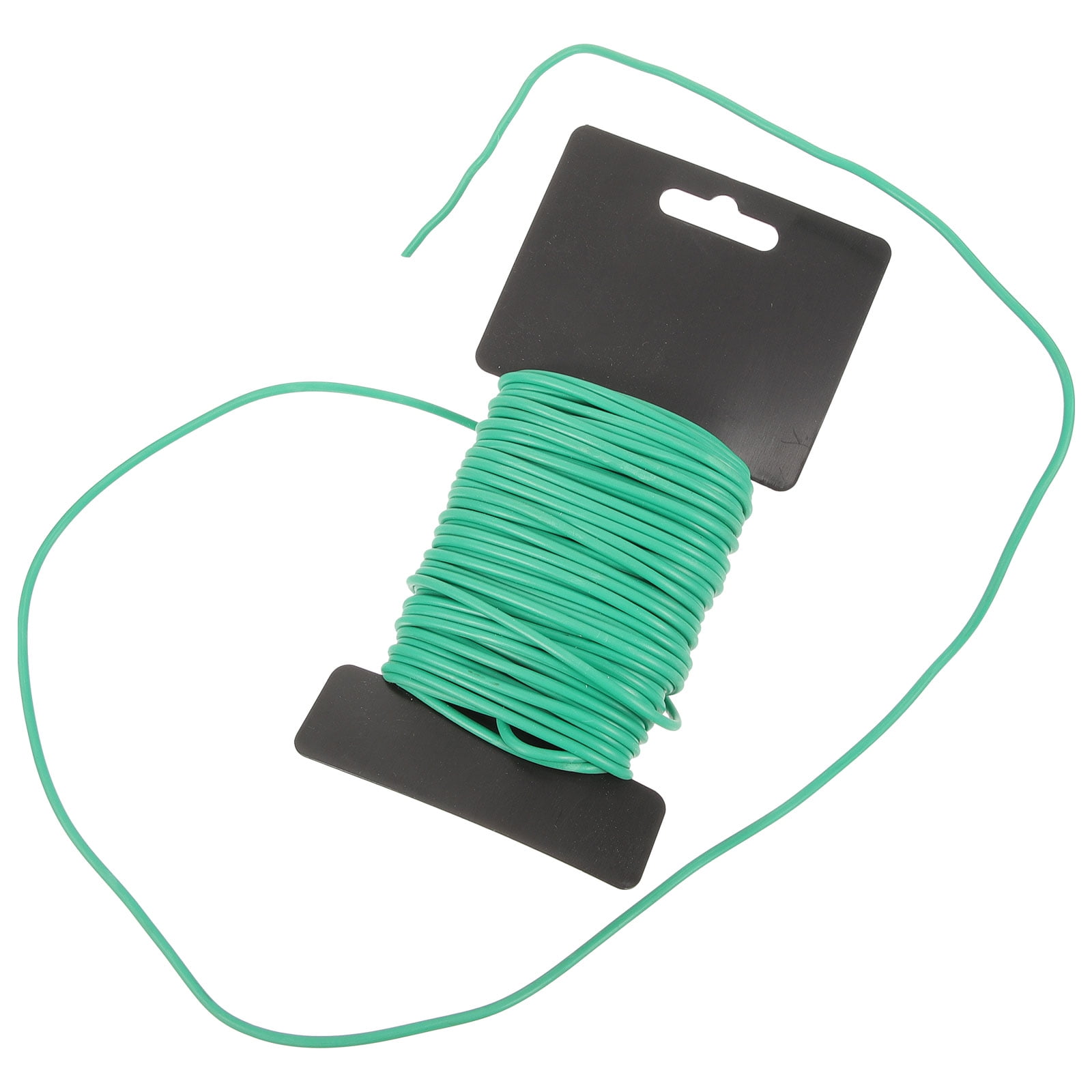 COMPUKAS Heavy Duty Garden Wire 1 Roll Green Iron Wire For Securing ...