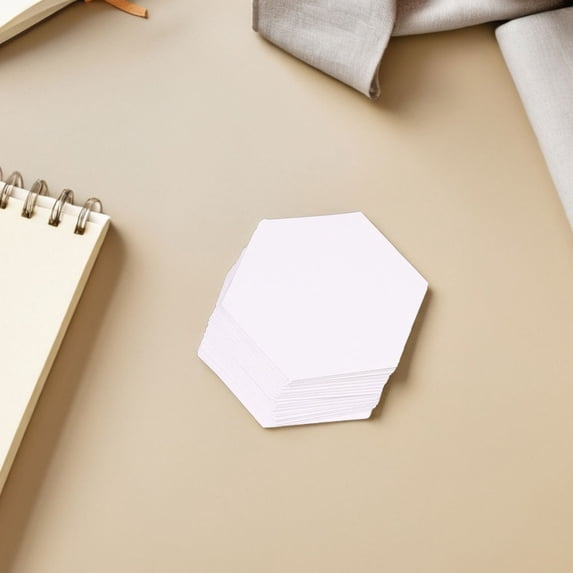 COMPUKAS Hexagon Paper Piecing Templates For Quilting Supplies Craft ...