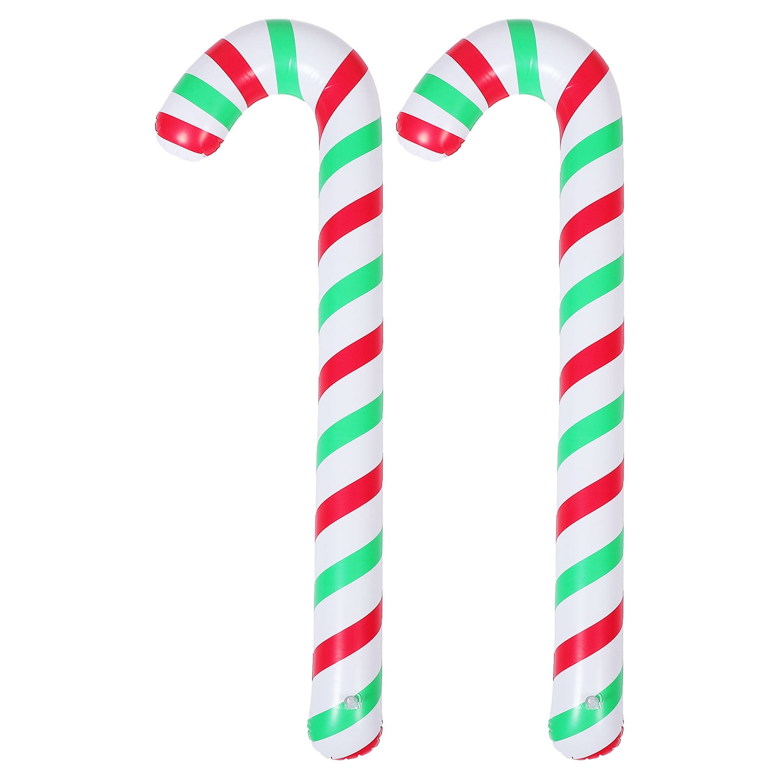 COMPUKAS Inflatable Candy Cane 2Set Red and Green Mixed Colors for ...