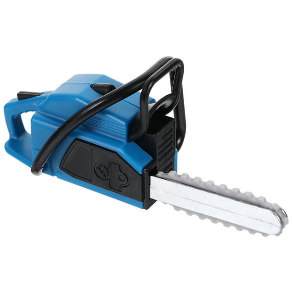 COMPUKAS Miniature Scene Blue Mini Mower Model Decoration Doll House ...